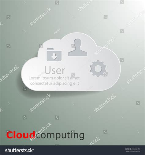 Cloud Computing Concept Stock Vector Royalty Free Shutterstock