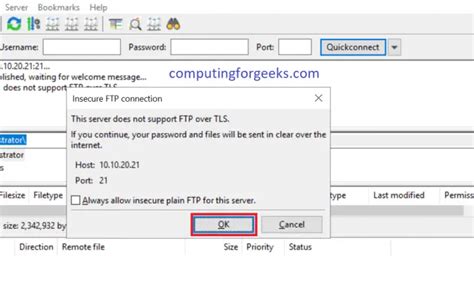 How To Add FTP Site On Windows Server ComputingForGeeks