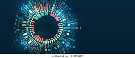 Big Data Visualization Spiral Sign Dynamic Stock Vector Royalty Free 2120055944 Shutterstock
