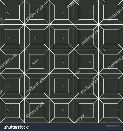 Simple Repeating Tessellation Overlapping Octagon Squares Stock Vector Royalty Free 1997283188