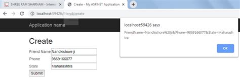Asp Net MVC JQuery AJAX Form Submit Using Serialize Form Data Into A Model
