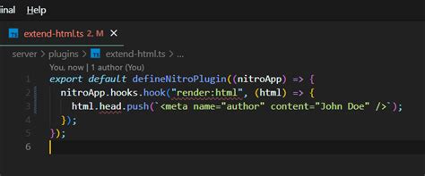 correct typings missing for `definenitroplugin` inside `server plugins
