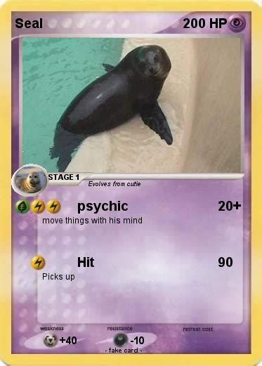 Pokémon Seal 164 164 Psychic My Pokemon Card