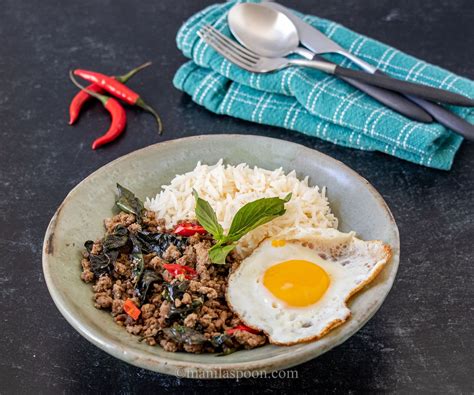 Thai Basil Beef Stir Fry Pad Krapow Manila Spoon