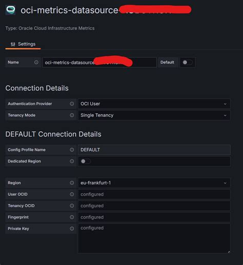 oracle use grafana for oracle oci monitoring