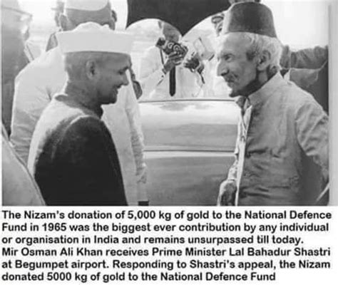 Mohammed Ismail On Linkedin Highest Donation In The World By Nizams