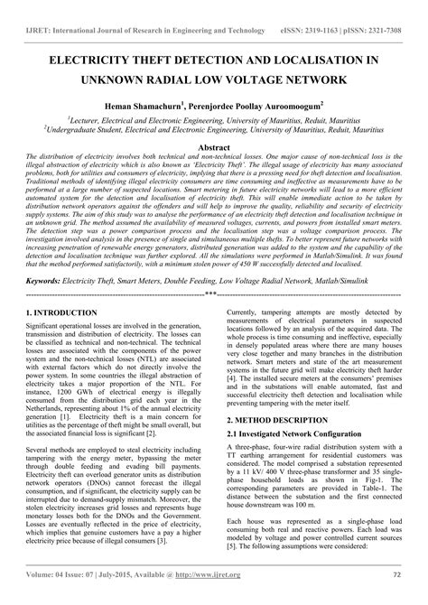 Electricity Theft Detection And Localisation In Unknown Radial Low