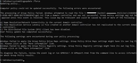 Gpo Not Working Microsoft Qanda