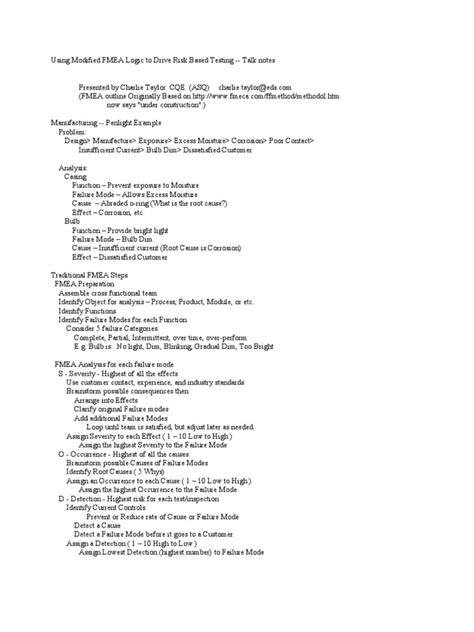Pdf Fmea Notes Dokumen Tips