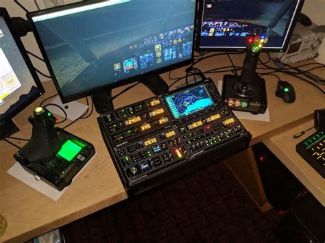 flight simulator custom controls arduino project hub