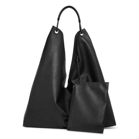 The Row Bindle 3 Black Leather Shoulder Bag Savannahs