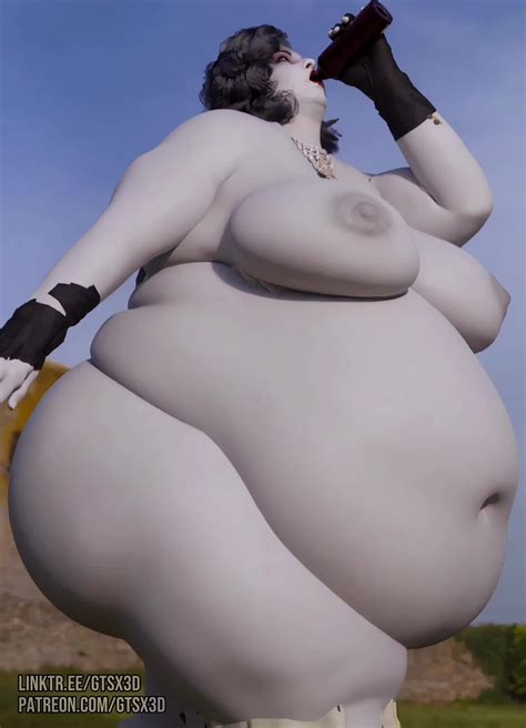 Part 1 Massive Weight Gain Animation 日本語で