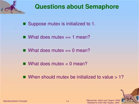 Ppt Operating Systems Lecture 22 Semaphores Classic Synchronization