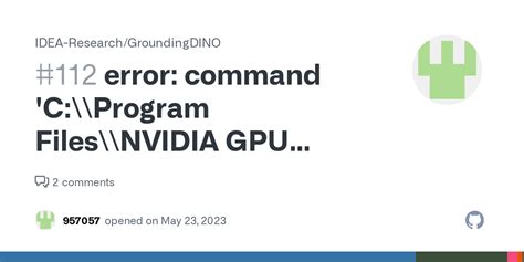Error Command Cprogram Filesnvidia Gpu Computing Toolkitcudav118binnvccexe