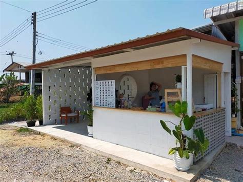 ไอเดียสุดมินิมอลของ “ร้านกาแฟเล็ก ๆ ” กับงบก่อสร้างแค่ 2 หมื่นกว่าบาท