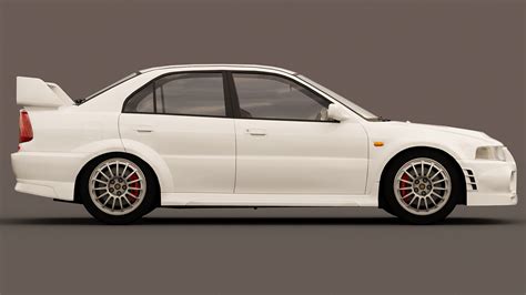 3d Mitsubishi Lancer Evolution Evo 6 1999 Turbosquid 2195519