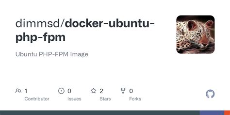 github dimmsd docker ubuntu php fpm ubuntu php fpm image