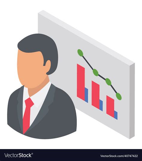 Business Analyst Royalty Free Vector Image Vectorstock