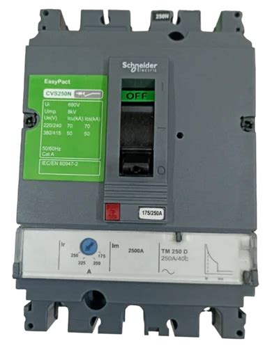 1 Pole 125a Schneider Mccb Switch 100ka At ₹ 256800piece In New Delhi
