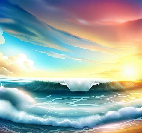 Caribisch Palm Sand Beach Landschap Vector Illustratie Afbeelding