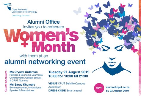 Cput Womens Month Alumni Networking Event Cput