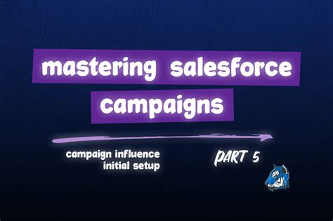 Salesforce Campaign Influence Initial Setup And Configuration