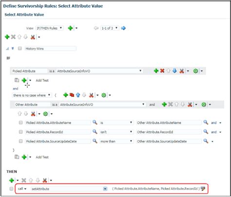 Define Set Attribute Value Rules