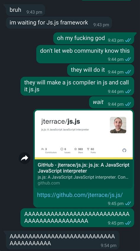 Web Devs Are Fucking Unhinged Rprogrammerhumor