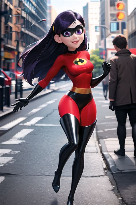 Violet Parr Incredibles Portrait 1 By Quantumreel On Deviantart