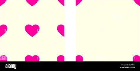 Pink Purple Seamless Repeatable Heart Shape Icon Pattern Texture Heart Wrapper Wrapping