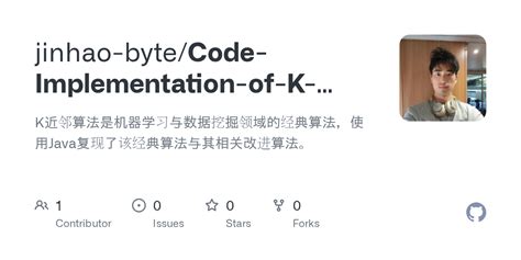 Github Jinhao Bytecode Implementation Of K Nearest Neighbors And