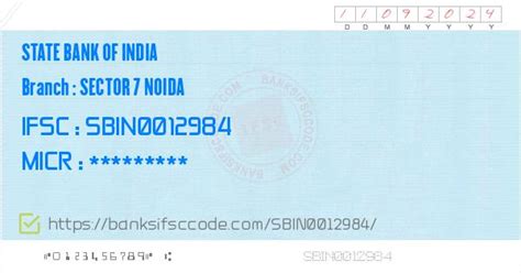 State Bank Of India Sector 7 Noida Branch Ifsc Code Gautam Budh Nagar Sbi Sector 7 Noida Ifsc