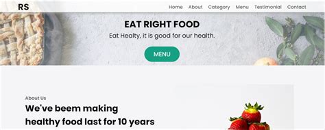A Collection Of 20 Restaurant Website With Html Css And Javascript