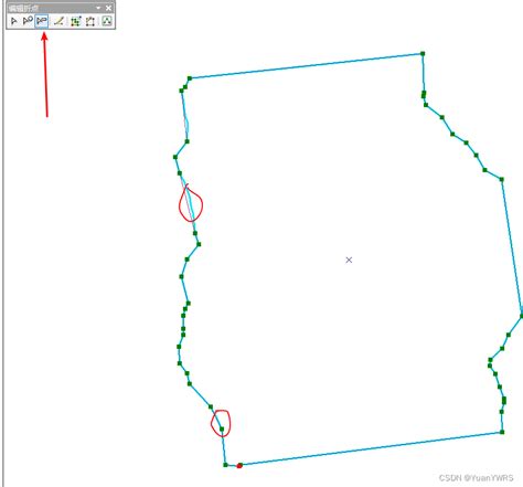 arcgis基础：快速批量删除线要素上多余的折点 arcgis批量删除距离过近节点 csdn博客