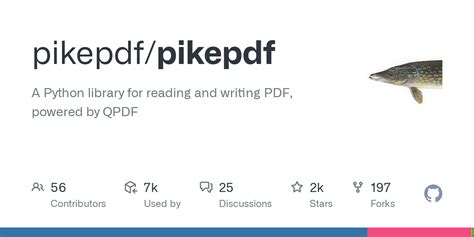 github pikepdf pikepdf a python library for reading and writing pdf