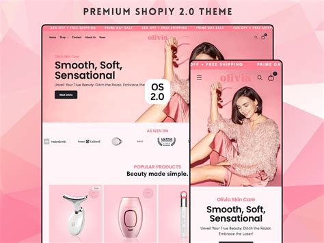 olivia shopify theme shopify theme template minimal shopify website