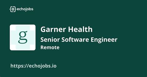 garner health is hiring senior software engineer usd 155k 195k