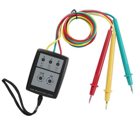 Buy 3 Phase Indicator Sequence Tester Rotation Meter Sp8030 200 480v