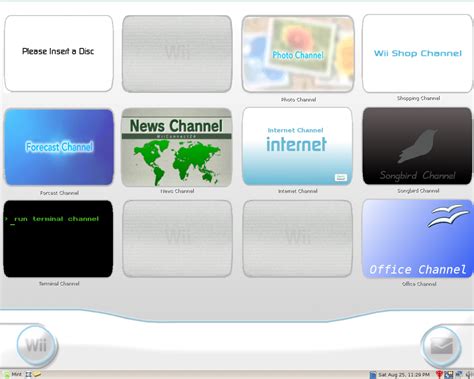 Linux Wii Interface By Elflavio On Deviantart