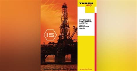 Machine Safety Turcks Interface And Intrinsic Safety Quick Reference