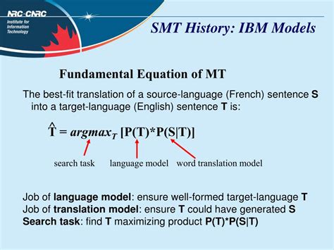 Ppt The State Of The Art In Phrase Based Statistical Machine Translation Smt Powerpoint