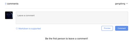 Gitalk Usage David Dongs Blog