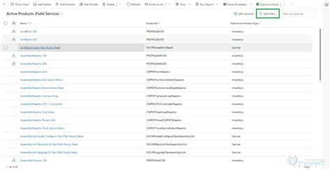 Advanced Edit Filter Criteria “under” And “not Under” For Field Services Within Dynamics 365 Crm