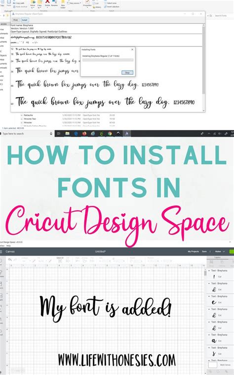 How To Add Fonts To Cricut Design Space Step By Step Tutorial N Creative Fabrica