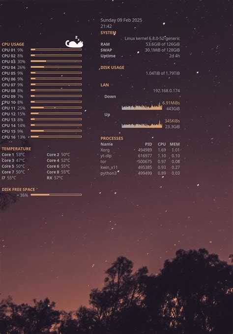 Need Help Editing A Conky Hybrid Back To Basic Software And Applications Manjaro Linux Forum