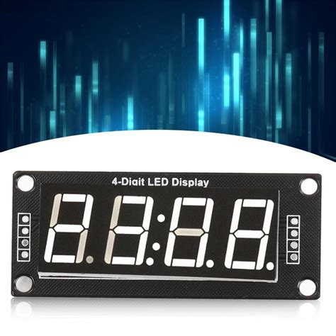 honglai 0 56 inch 4 digit 7 segments led display module tm1637 clock 74hc595 shopee philippines