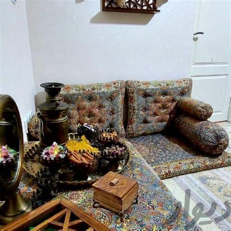 پشتی شاهنشین ترمه طرح افشارپشتیتهران، سیروسدیوار