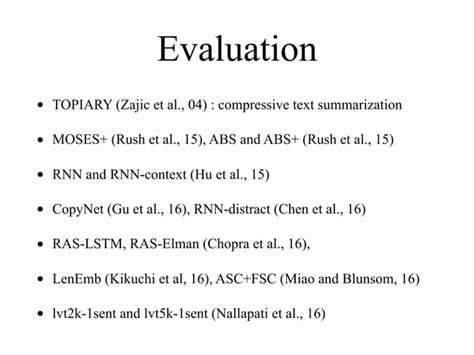 Deep Recurrent Generative Decoder For Abstractive Text Summarization Ppt