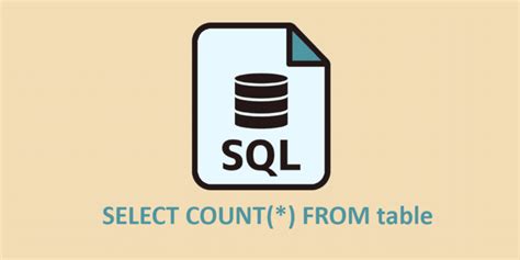Fonction COUNT Dans SQL Tutoriel Complet De Cette Formule
