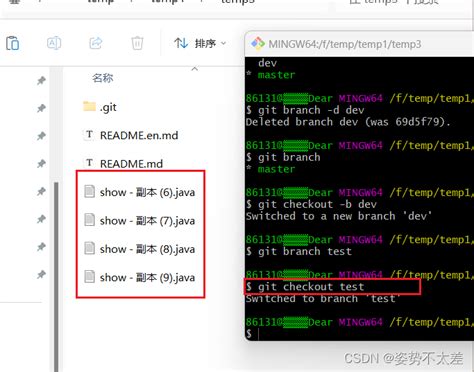 git的分支及标签使用结合全网最详细的情景演示 阿里云开发者社区